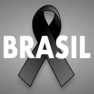 Fita luto Brasil para perfil - Imagens Free