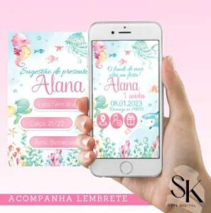 Convite Digital Interativo - Imagens Free