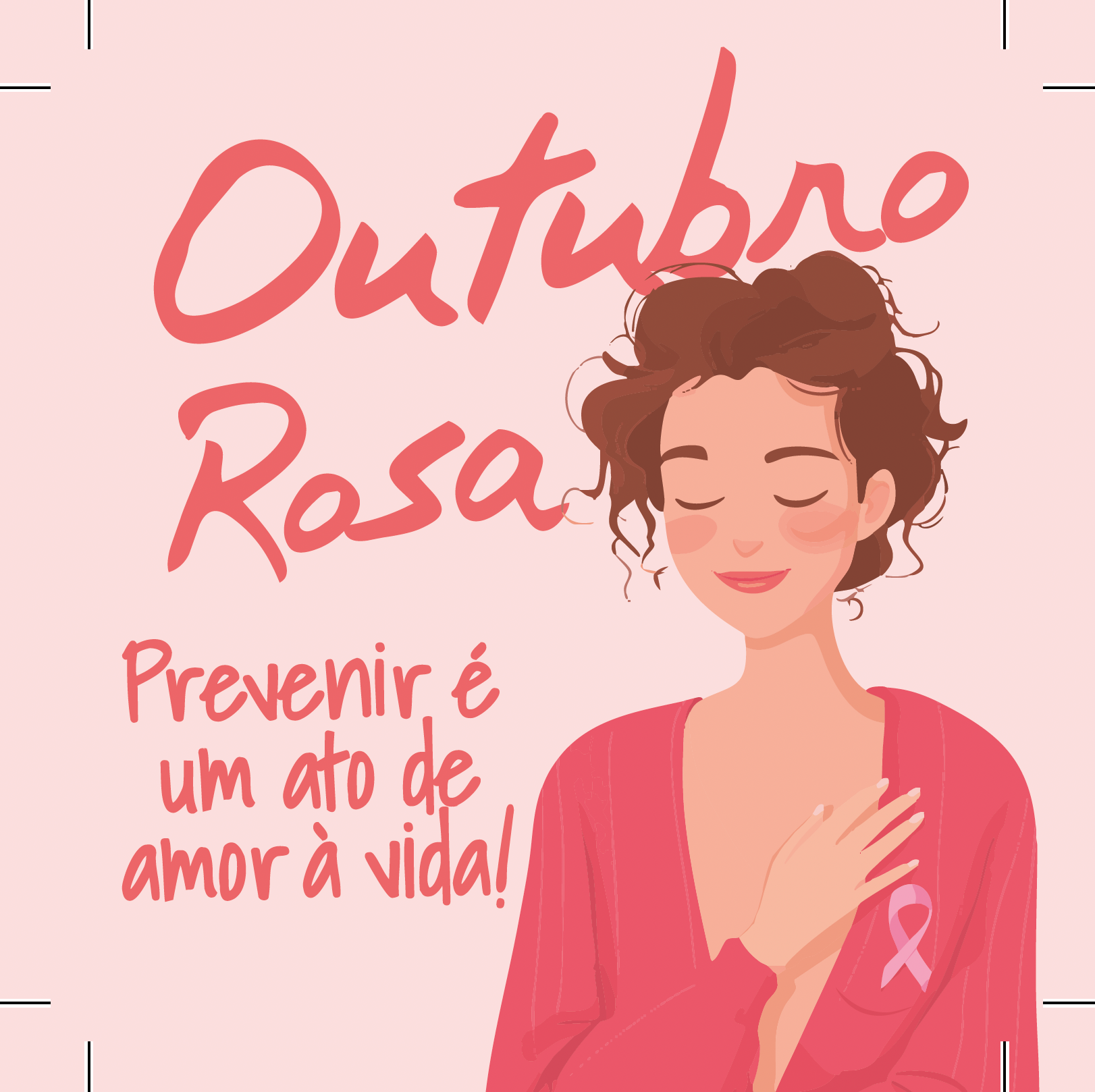 Baixar Tag Outubro Rosa - Imagens Free